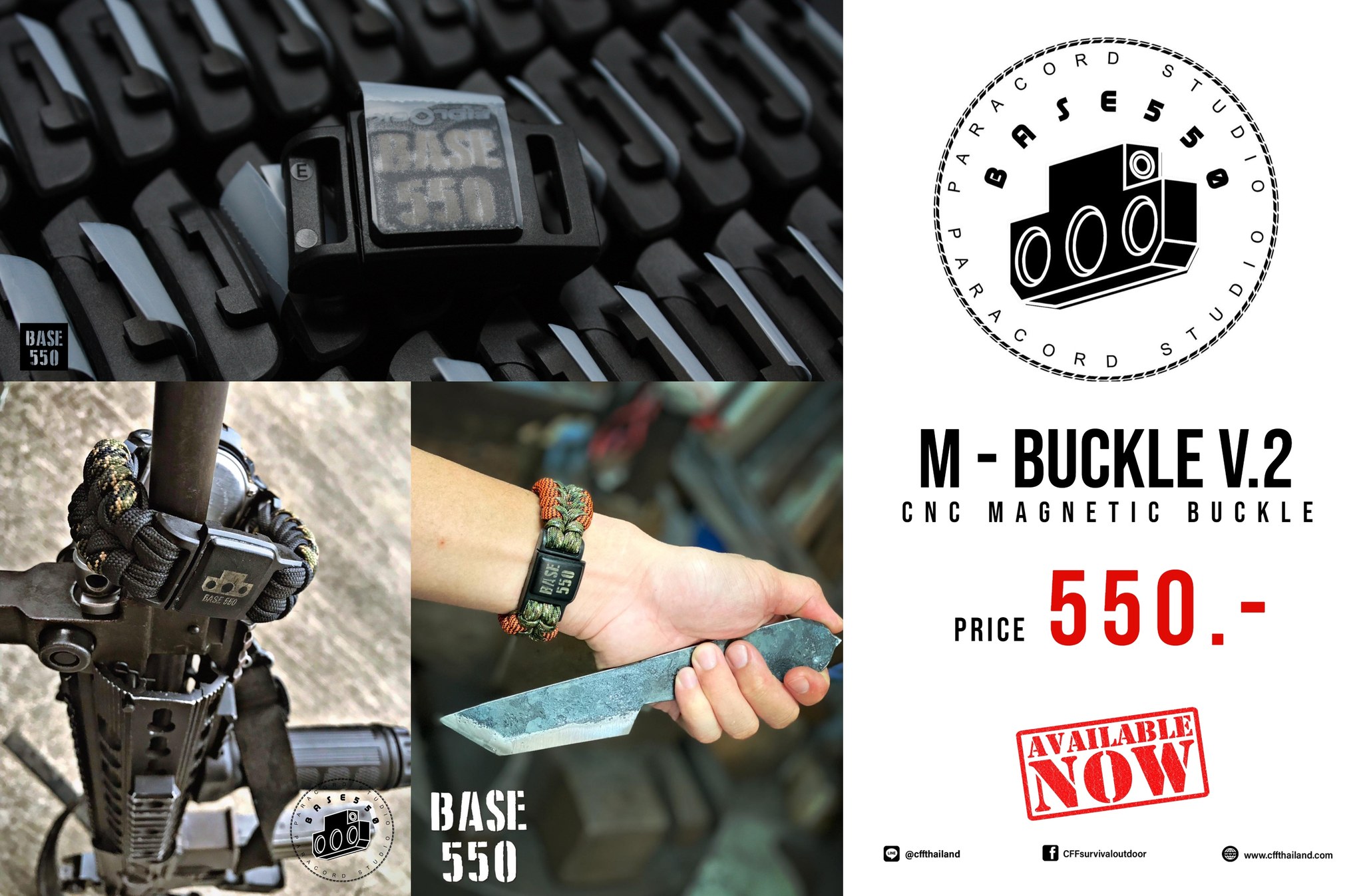 Base 550 (The M-Buckle V.2)