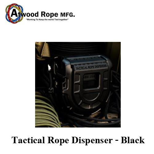 Tactical Rope Dispenser TRD – Black